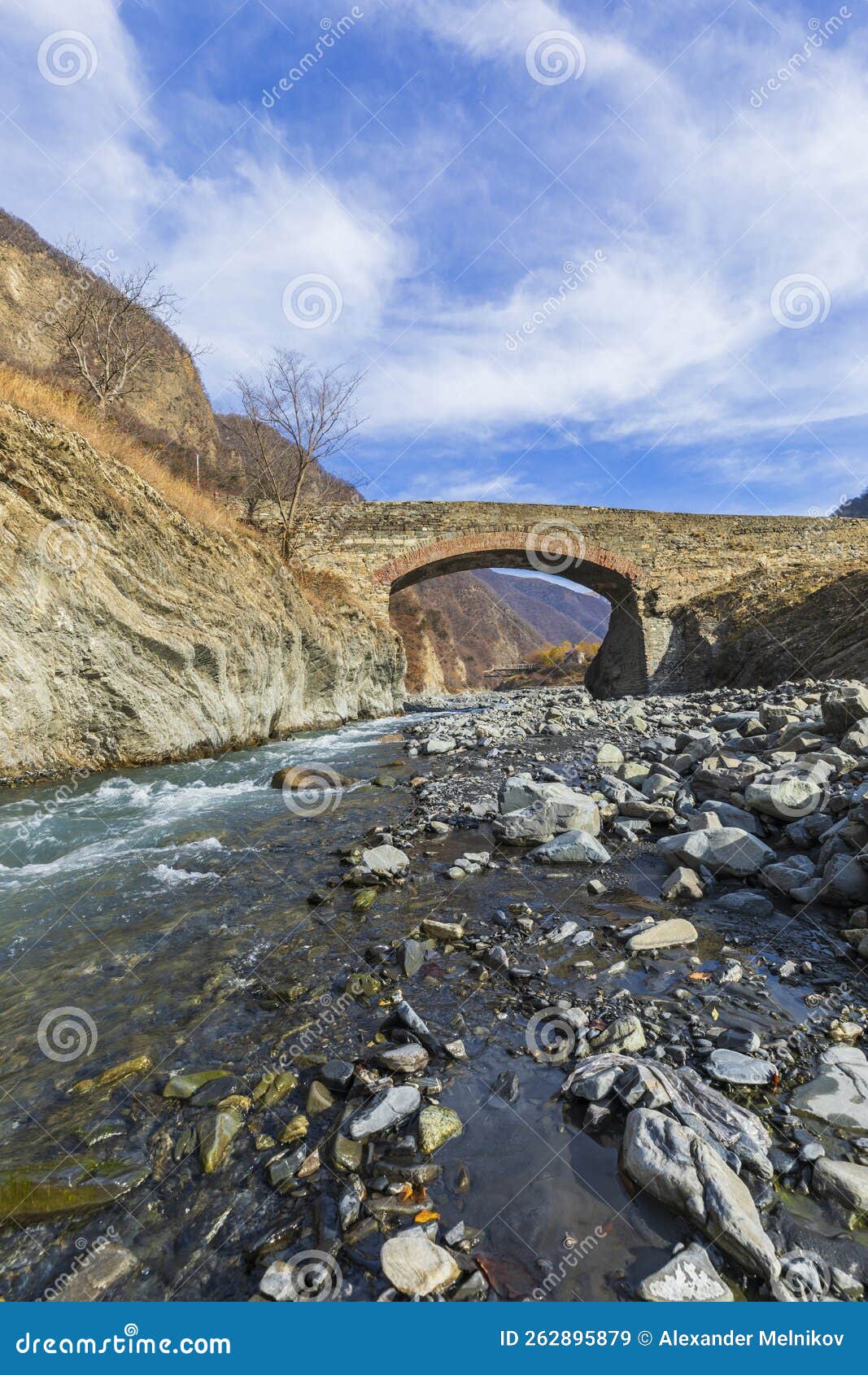 Old Bridge in Gakh, Azerbaijan Stock Image - Image of architecture ...