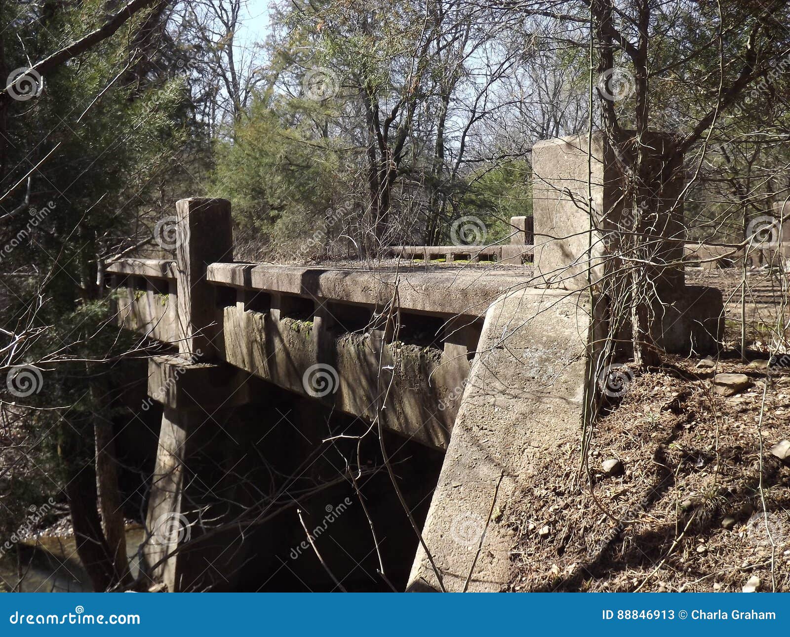 Old Bridge stock image. Image of nostalgia, bridge, concrete - 88846913