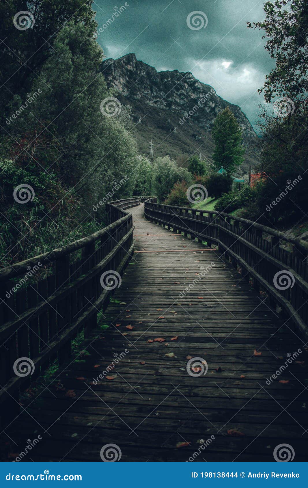 Old Bridge on the Lake Idro. Stock Photo - Image of view, environment ...