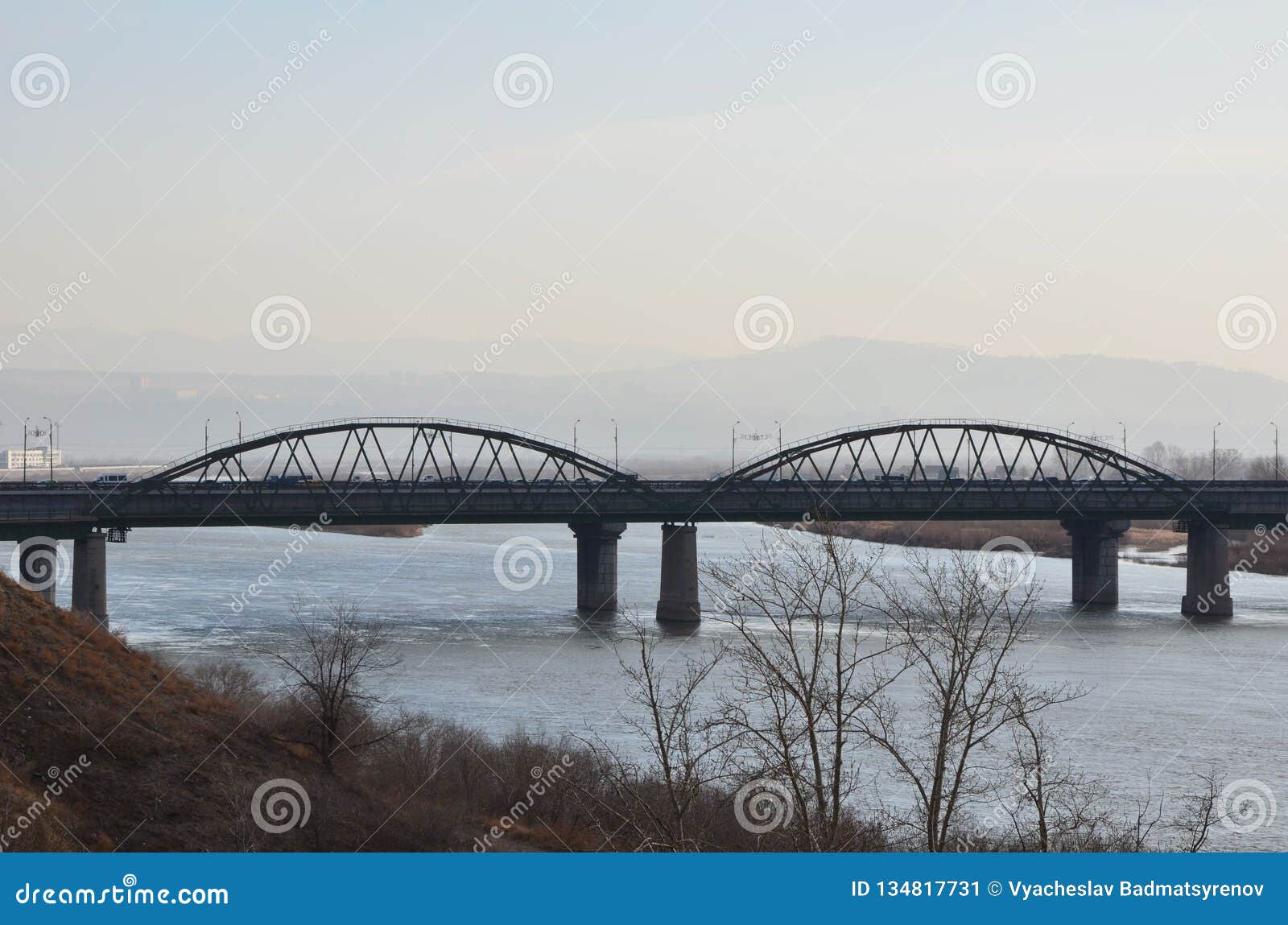An Old Bridge Pass Side View Stock Image - Image of laying, flow: 134817731