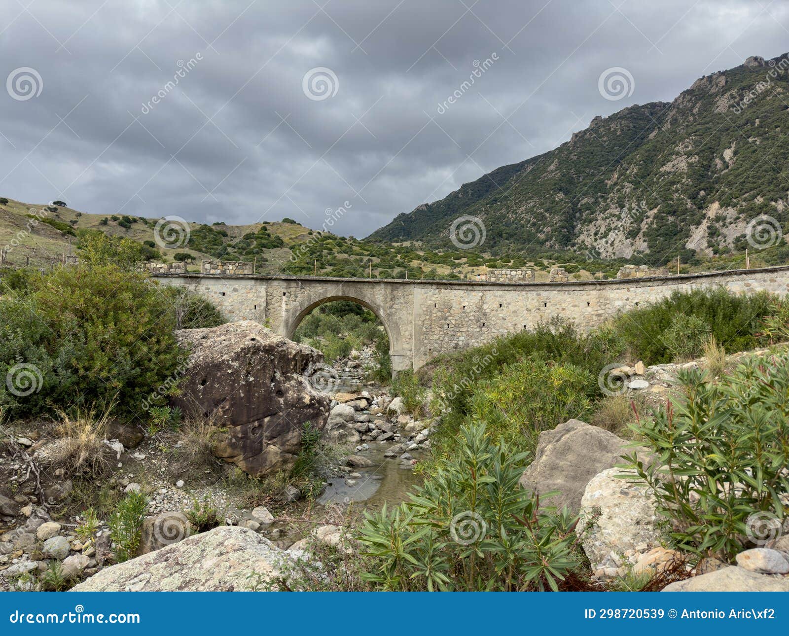 Old bridge of a rural road stock image. Image of civil - 298720539