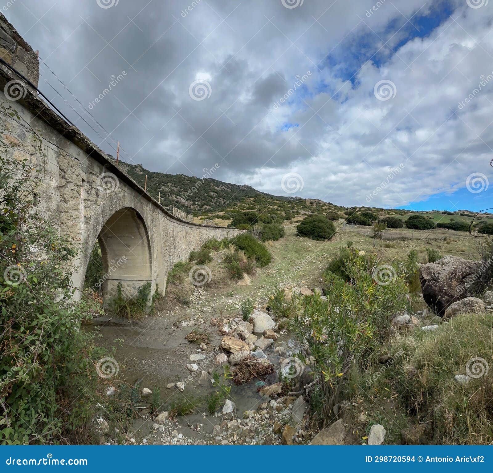 Old bridge of a rural road stock photo. Image of outdoors - 298720594