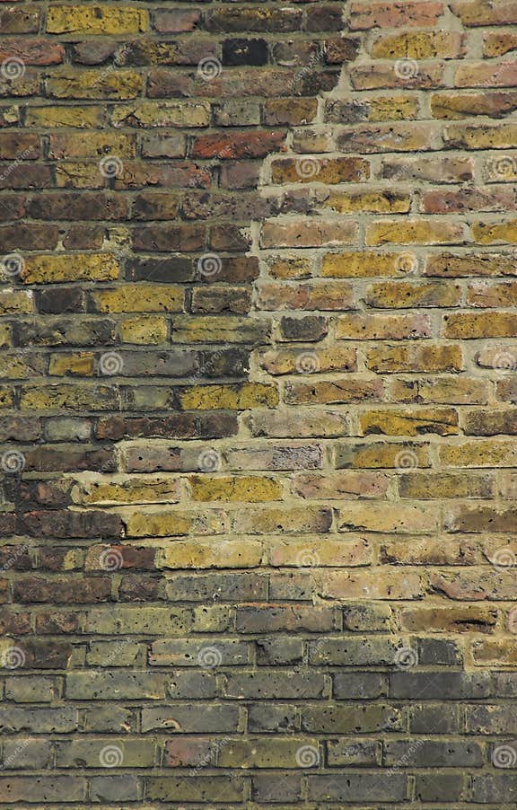 Old british brick wall stock image. Image of brick, solid - 2264141