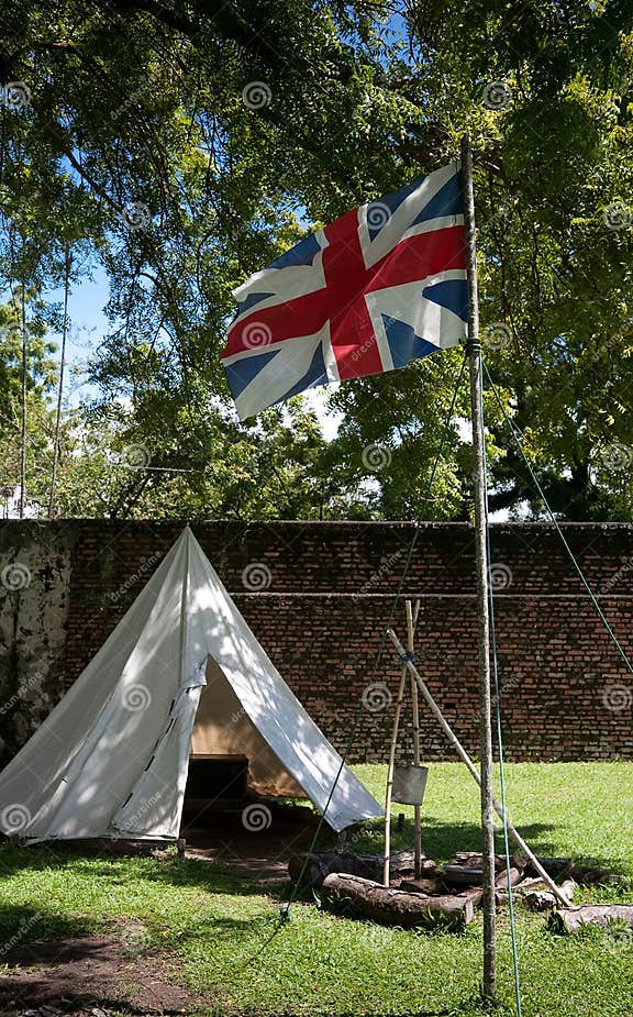 Old british fort stock photo. Image of scene, civil, penang - 13051112