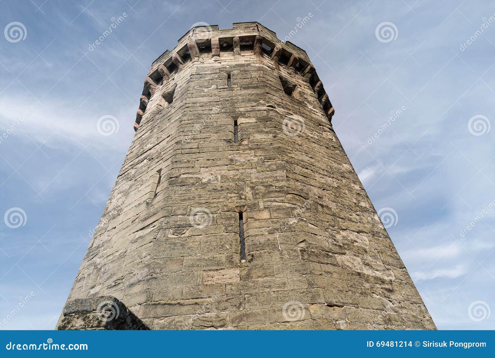 Old British Tower stock photo. Image of warwick, city - 69481214