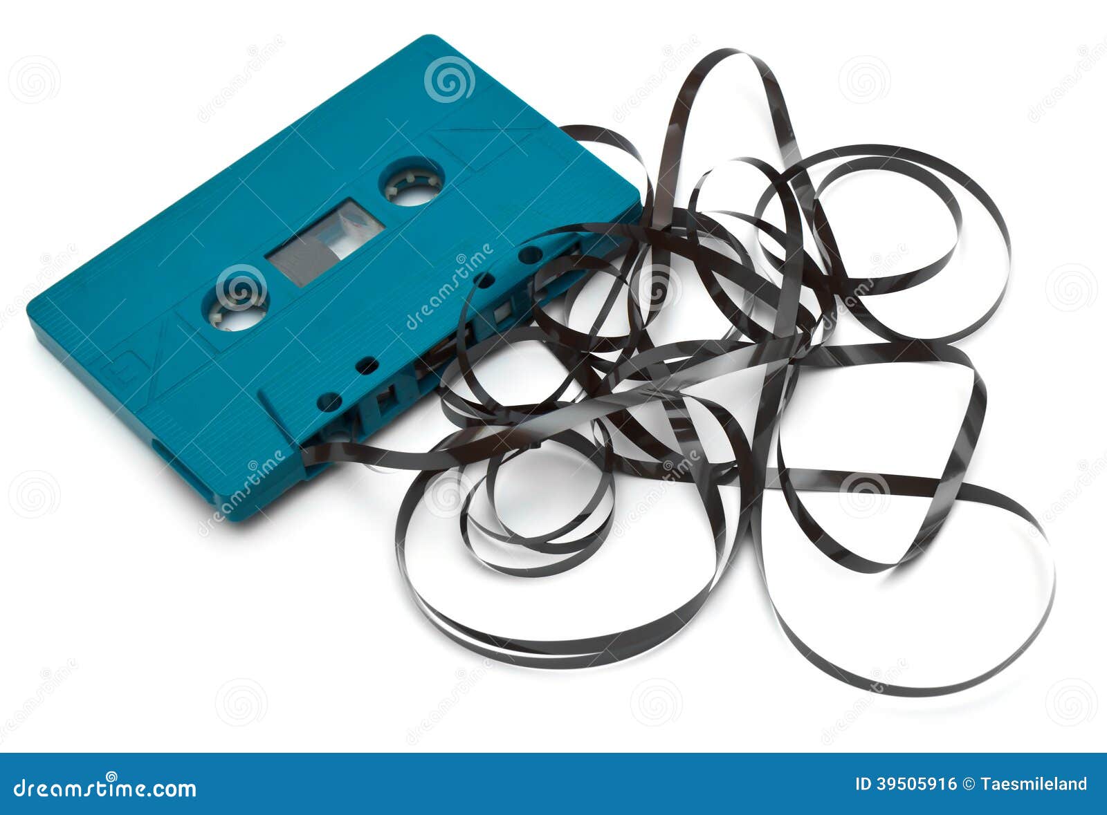 Old broken cassette stock photo. Image of retro, vintage - 39505916