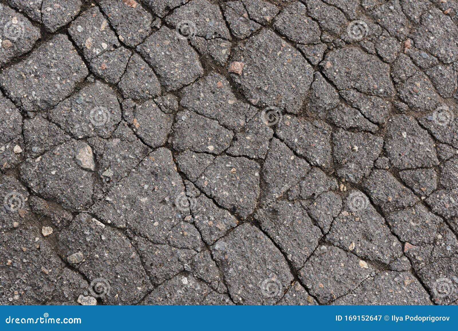 Old Broken Cracked Asphalt Texture Background Stock Image - Image of ...