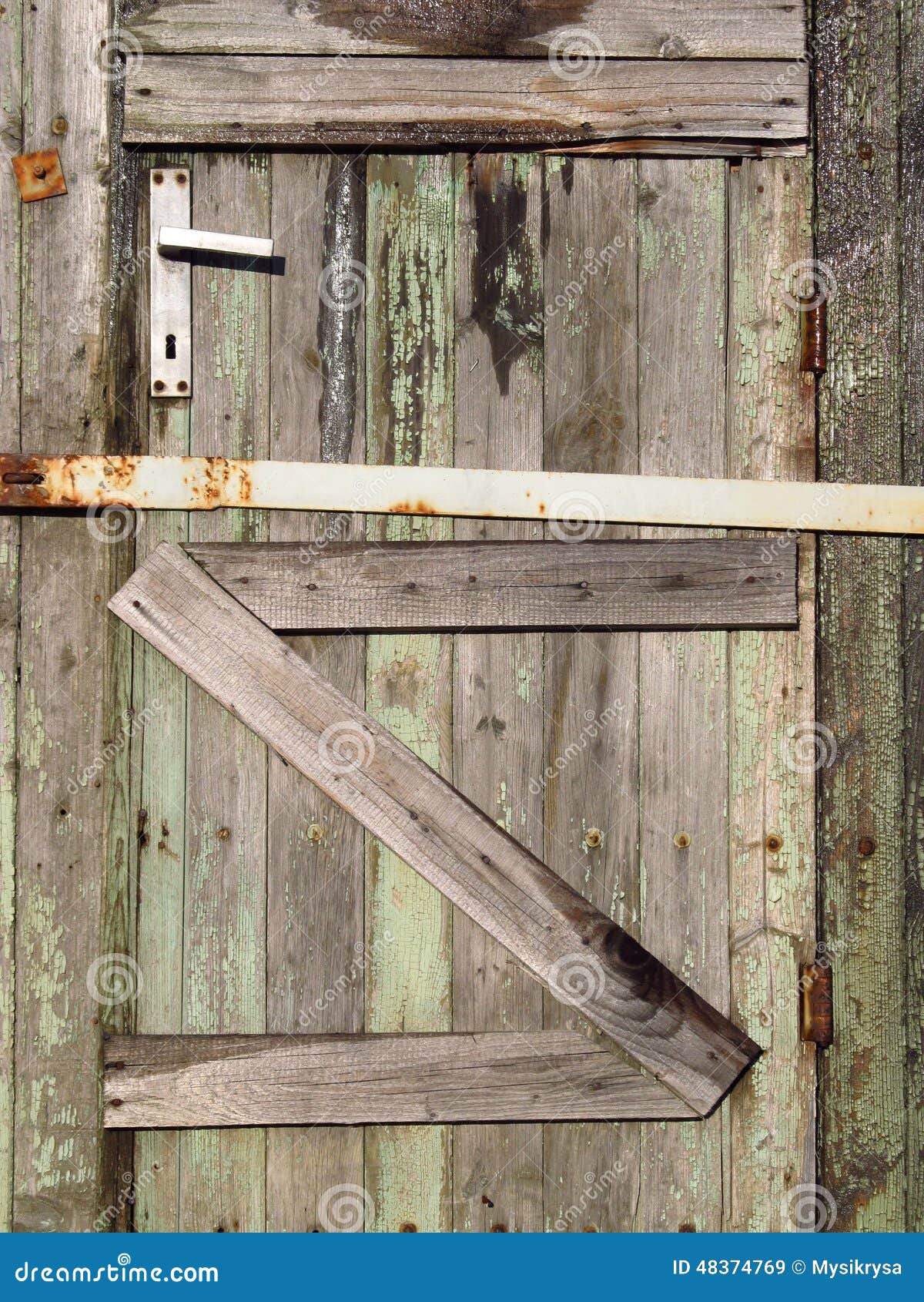 Old broken door stock image. Image of desolation, devastated - 48374769