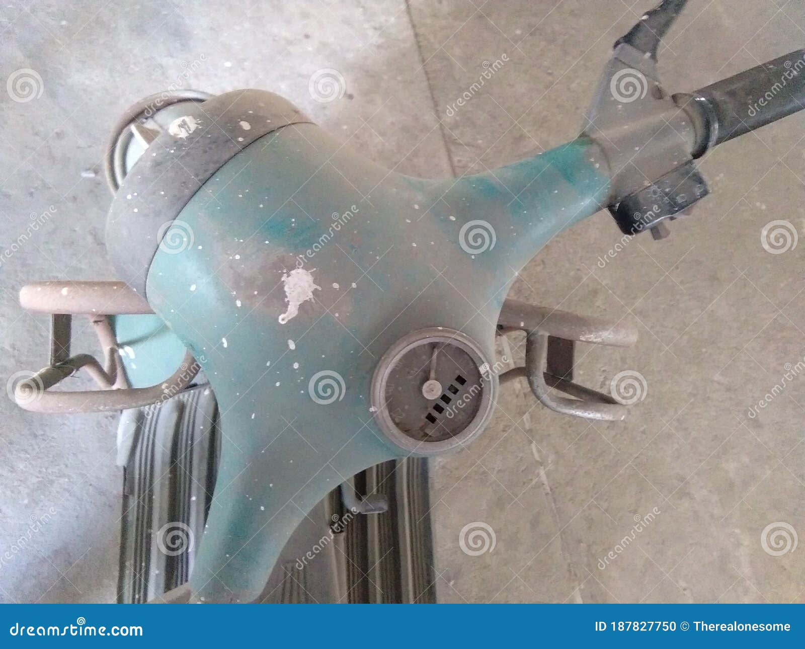 Old Broken Down Abandoned Scooter Stock Photo - Image of dirt, abandon ...