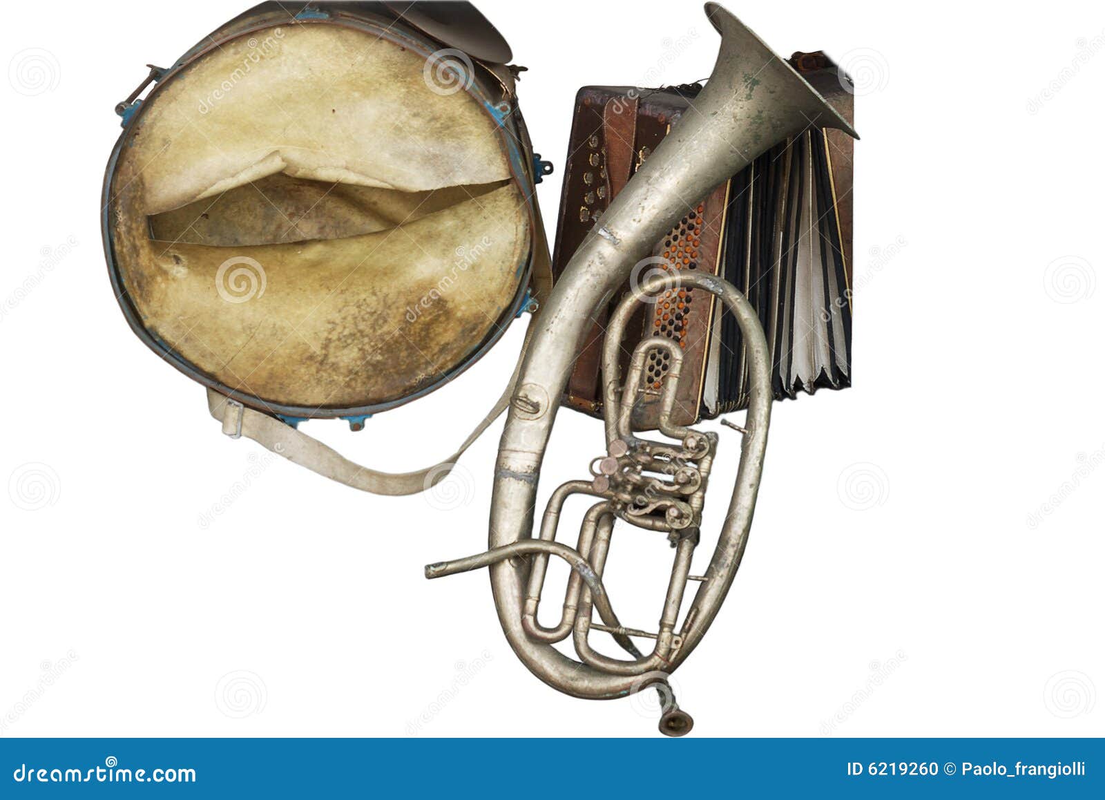 Old Broken Music Instruments Stock Photo - Image of retro, instrument ...