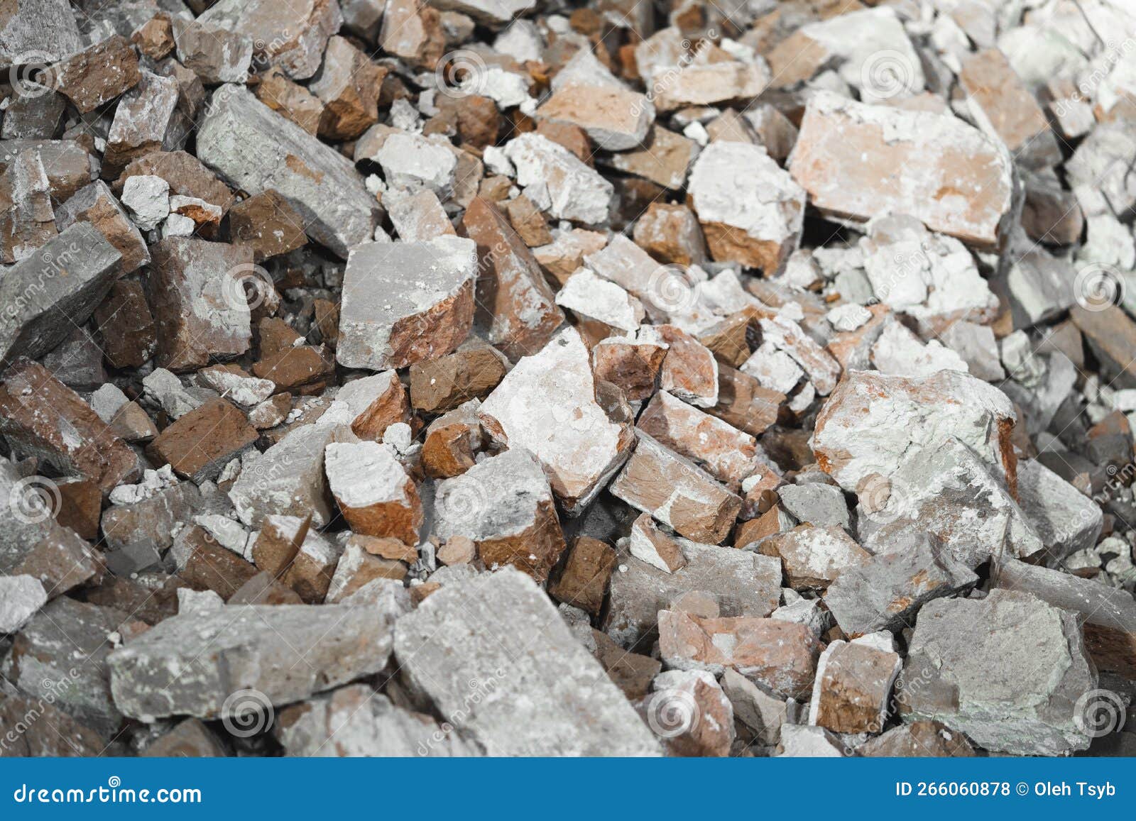 Old Broken Red Brick, Destroyed Wall of the Building Stock Photo ...