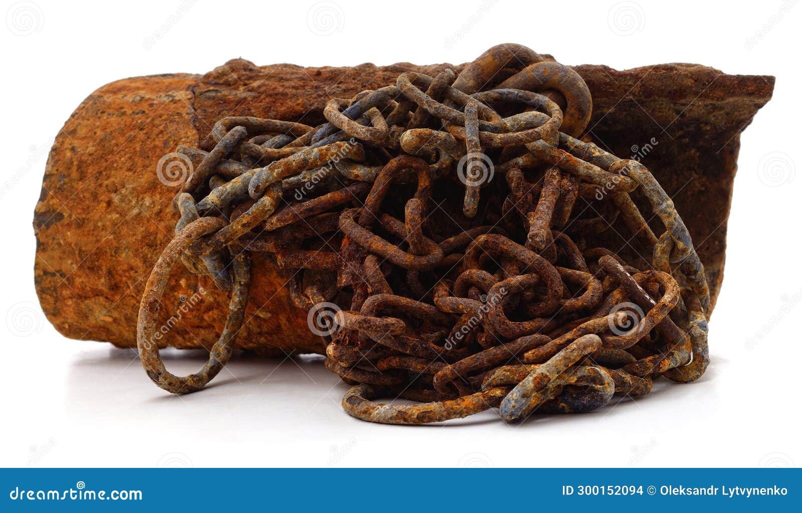 Old broken rusty pipe stock photo. Image of element - 300152094