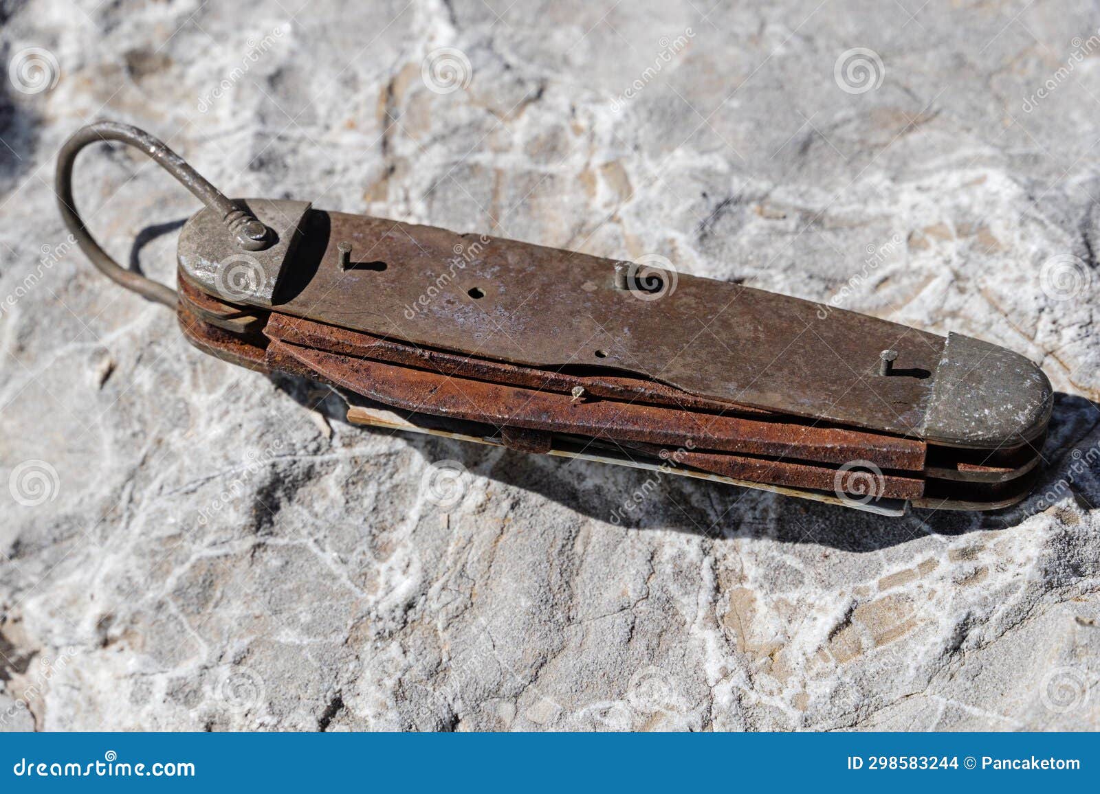 Broken Rusty Car Because Of The Crash Accident Stock Photography ...