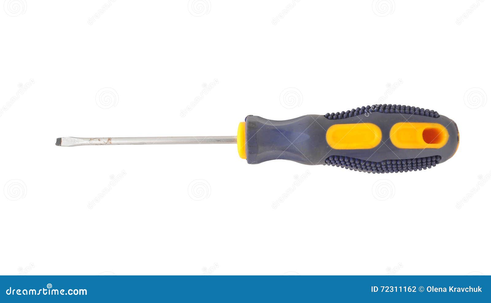 Old Broken Screwdriver with Rust Traces Stock Photo - Image of breaking ...