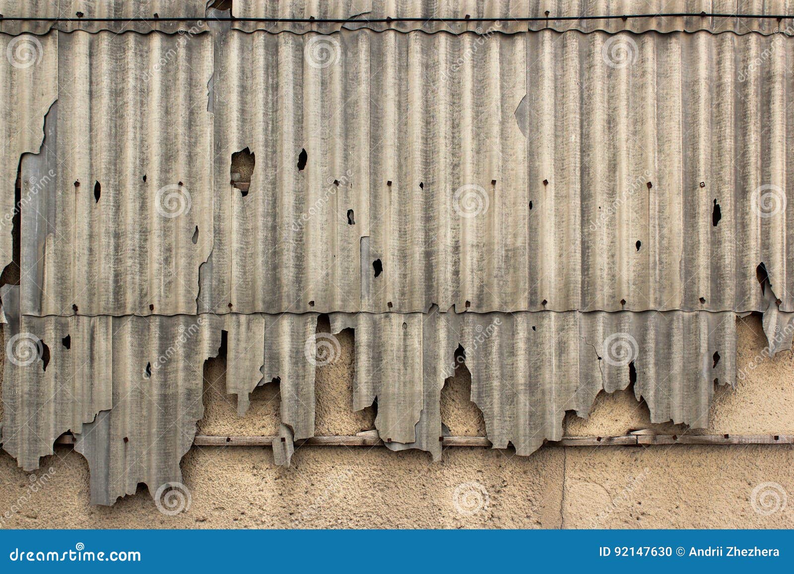 Old Broken Slate Panels on a Wall. Abstract Abandoned Vintage ...