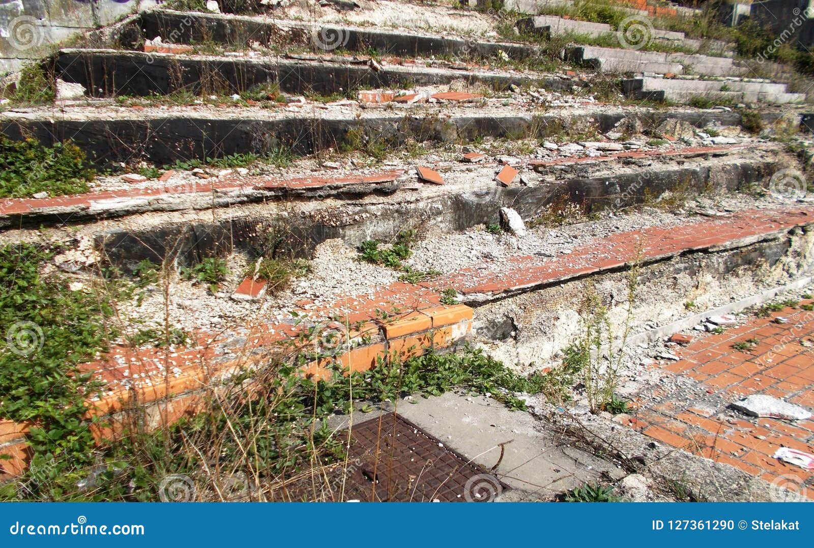 Broken Stairs Royalty-Free Stock Photography | CartoonDealer.com #50196377