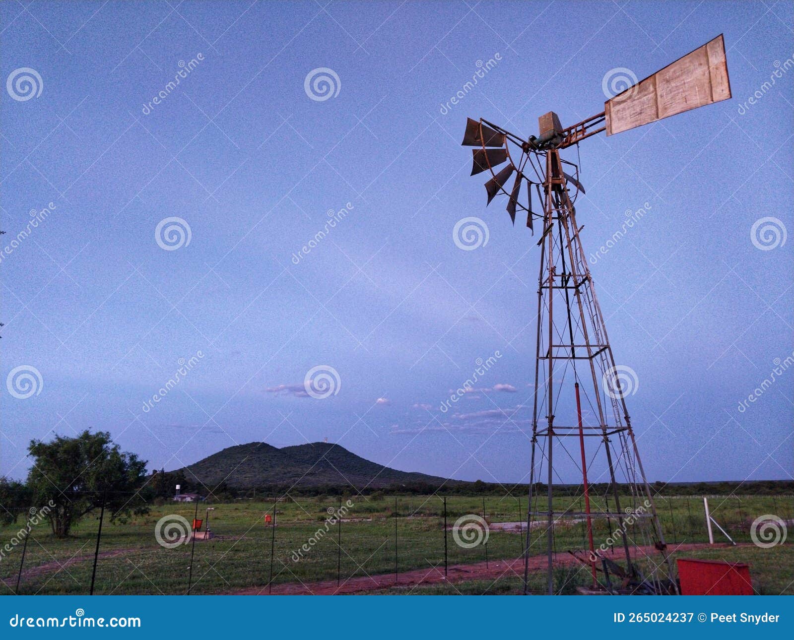 Old Broken Windmill on a Farm Stock Image - Image of farm, metal: 265024237