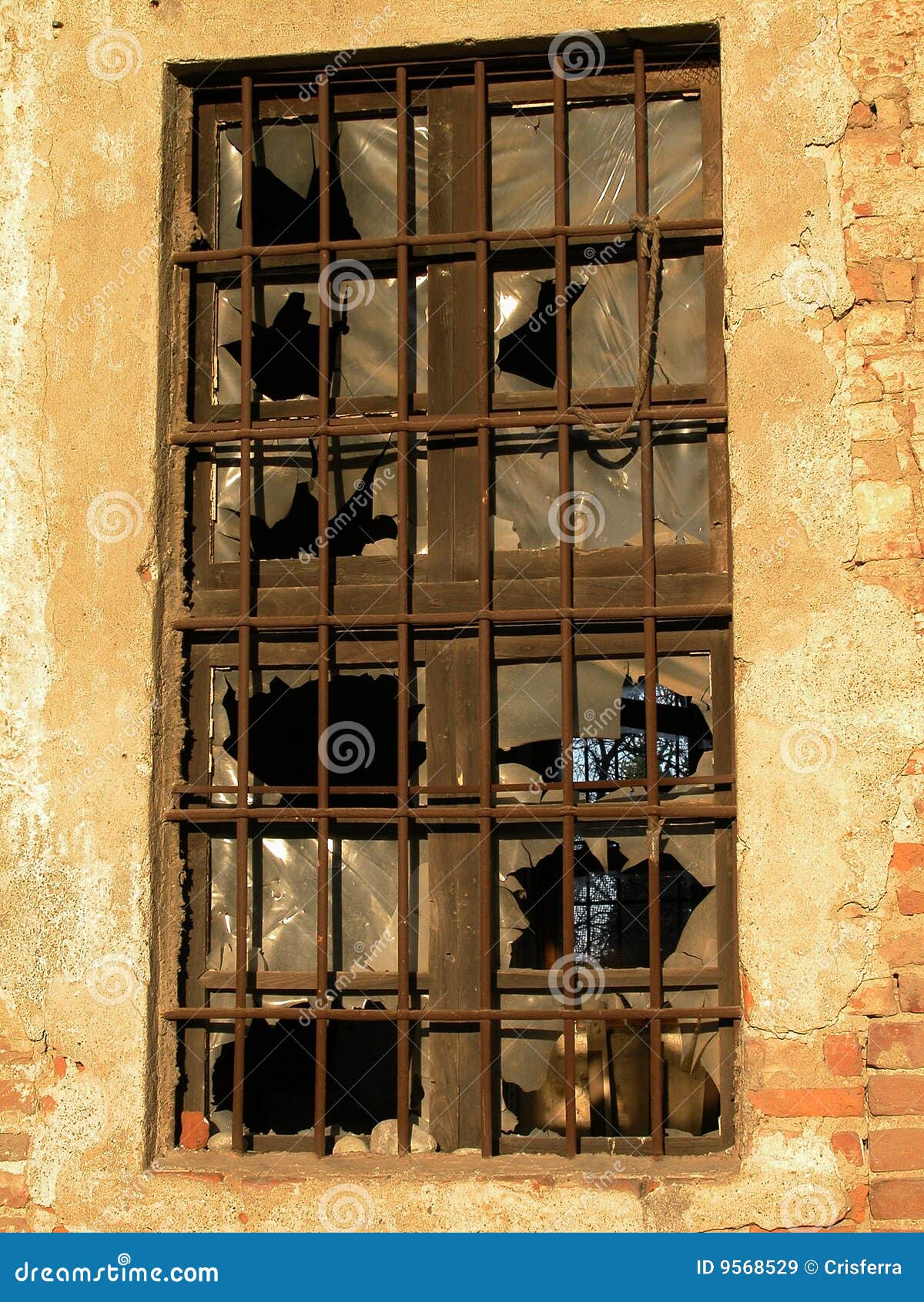 Old broken window stock image. Image of europe, space - 9568529