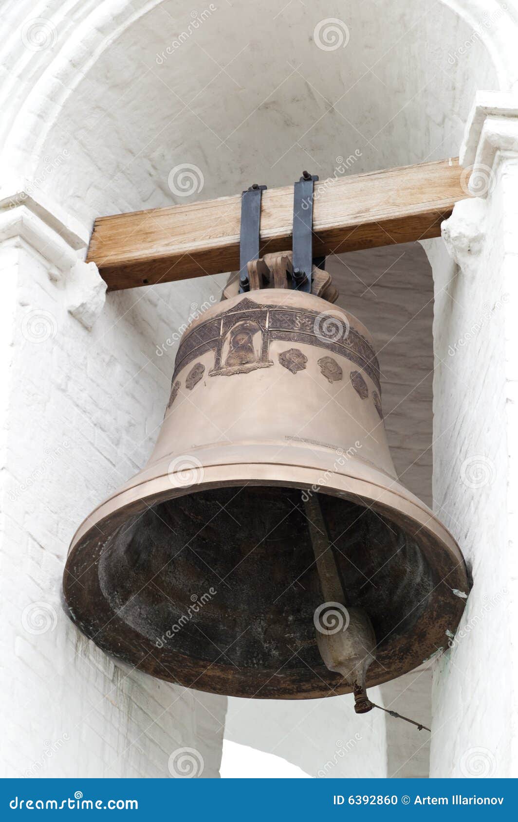 Old bronze bell stock photo. Image of sound, ring, stone - 6392860