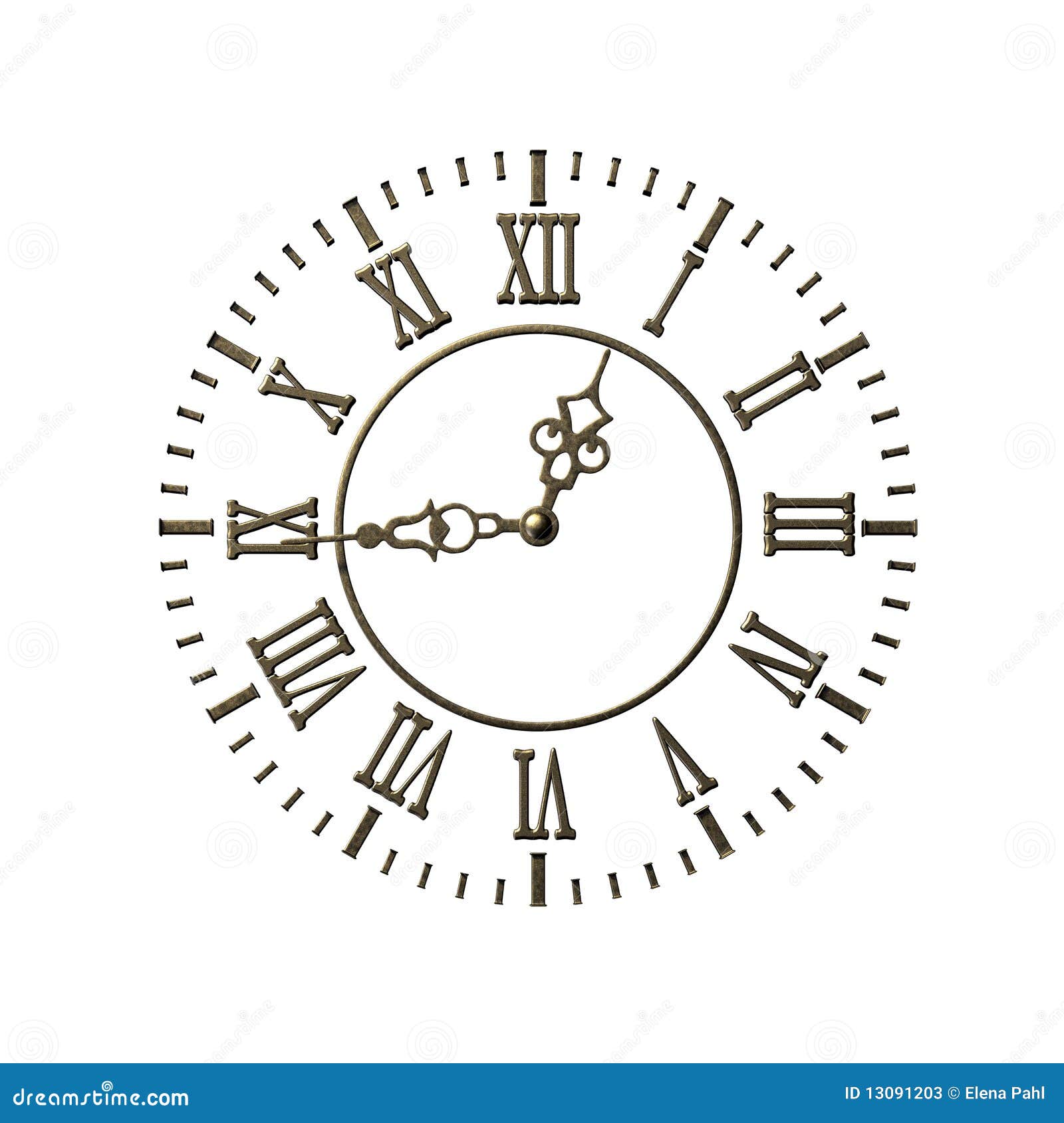 Clock DIAL Gigantesque Numbers On Transparent Background Vector ...