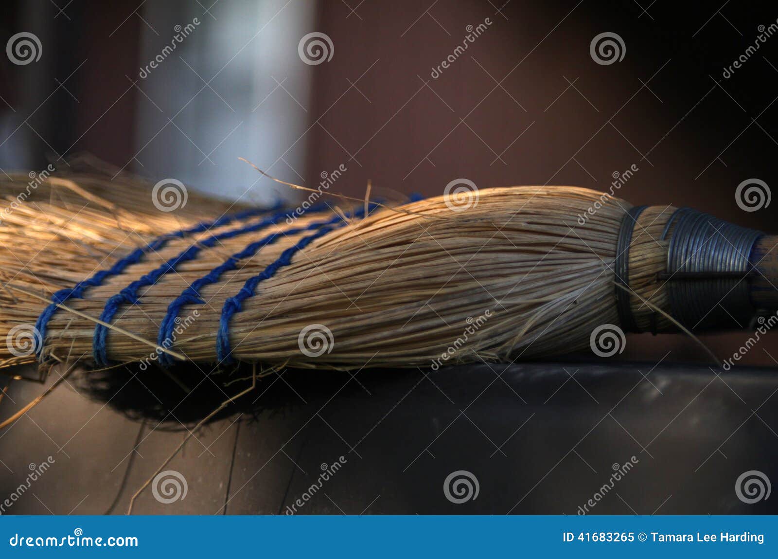 Old Broom Background Royalty-Free Cartoon | CartoonDealer.com #41683265