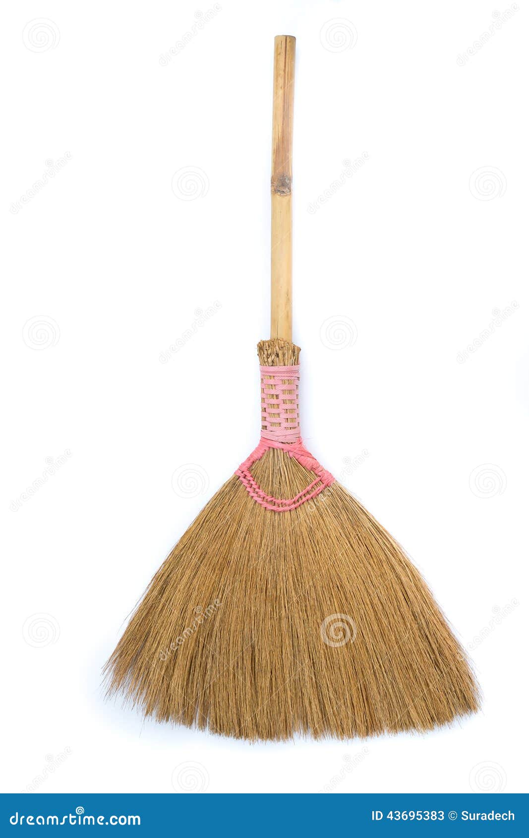 Old broom stock image. Image of work, floor, wood, sweeping - 43695383