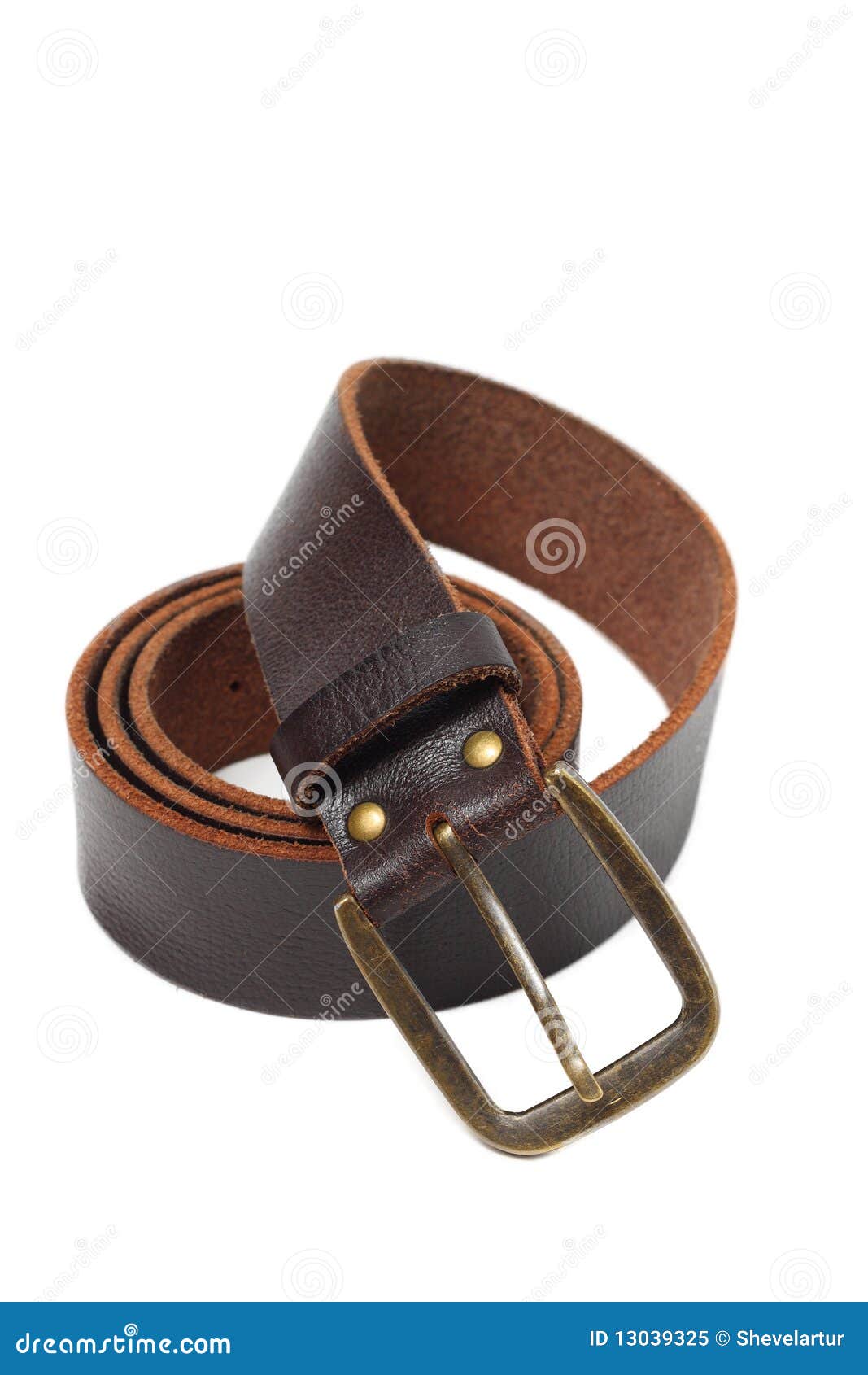 Old brown belt stock image. Image of color, brown, fashion - 13039325