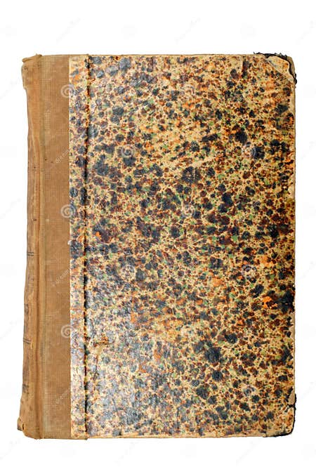 Old brown book cover stock image. Image of reading, blank - 4010215