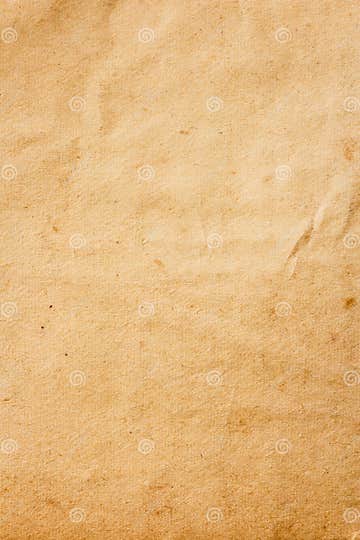 Old brown color paper stock photo. Image of detail, closeup - 37389312
