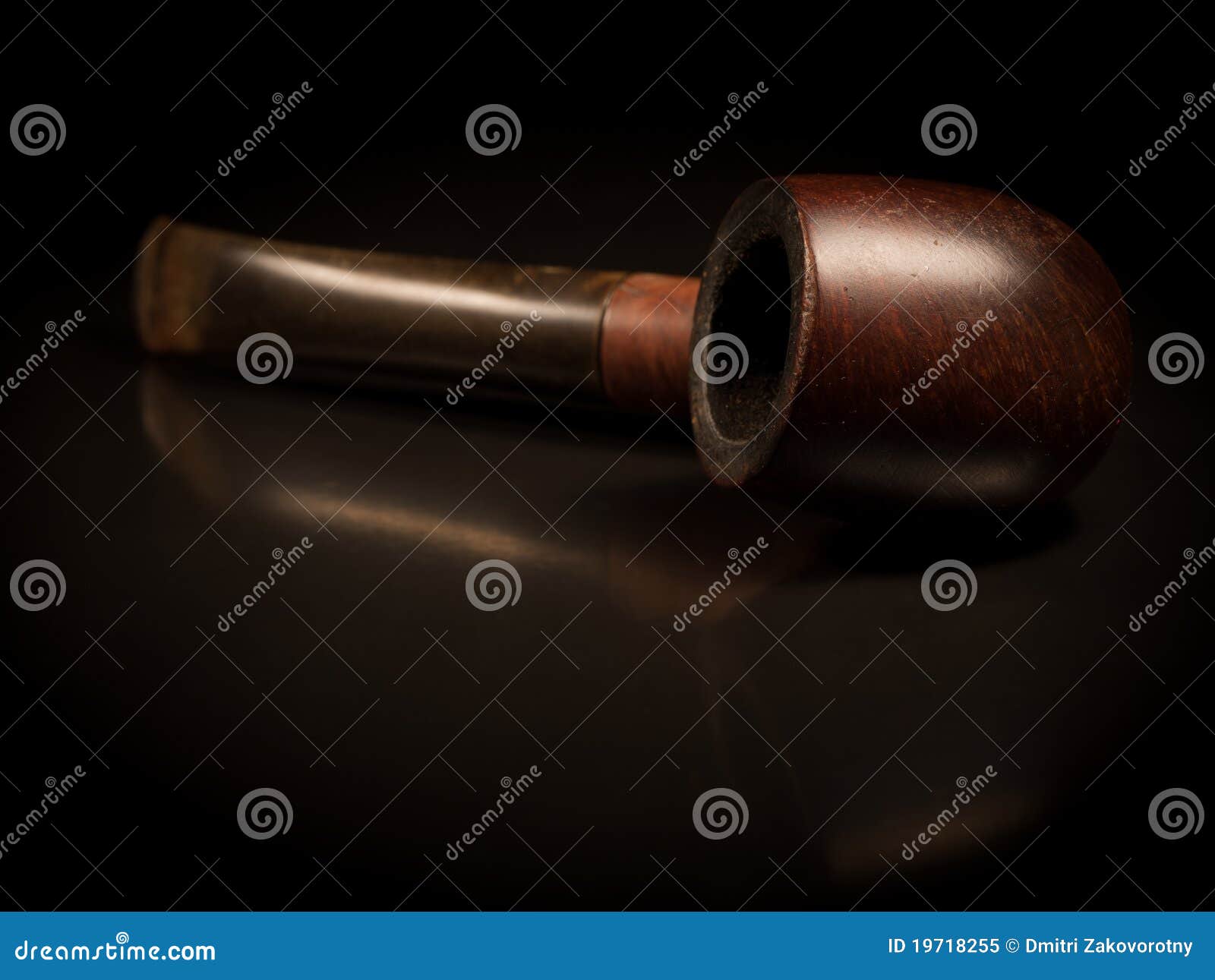 Old brown pipe stock image. Image of nicotine, pipe, toxic - 19718255