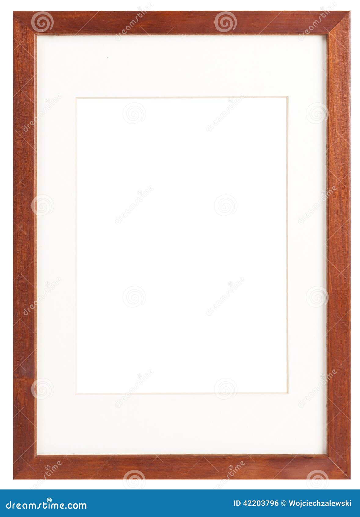 Old brown wooden frame stock photo. Image of dirty, frame - 42203796