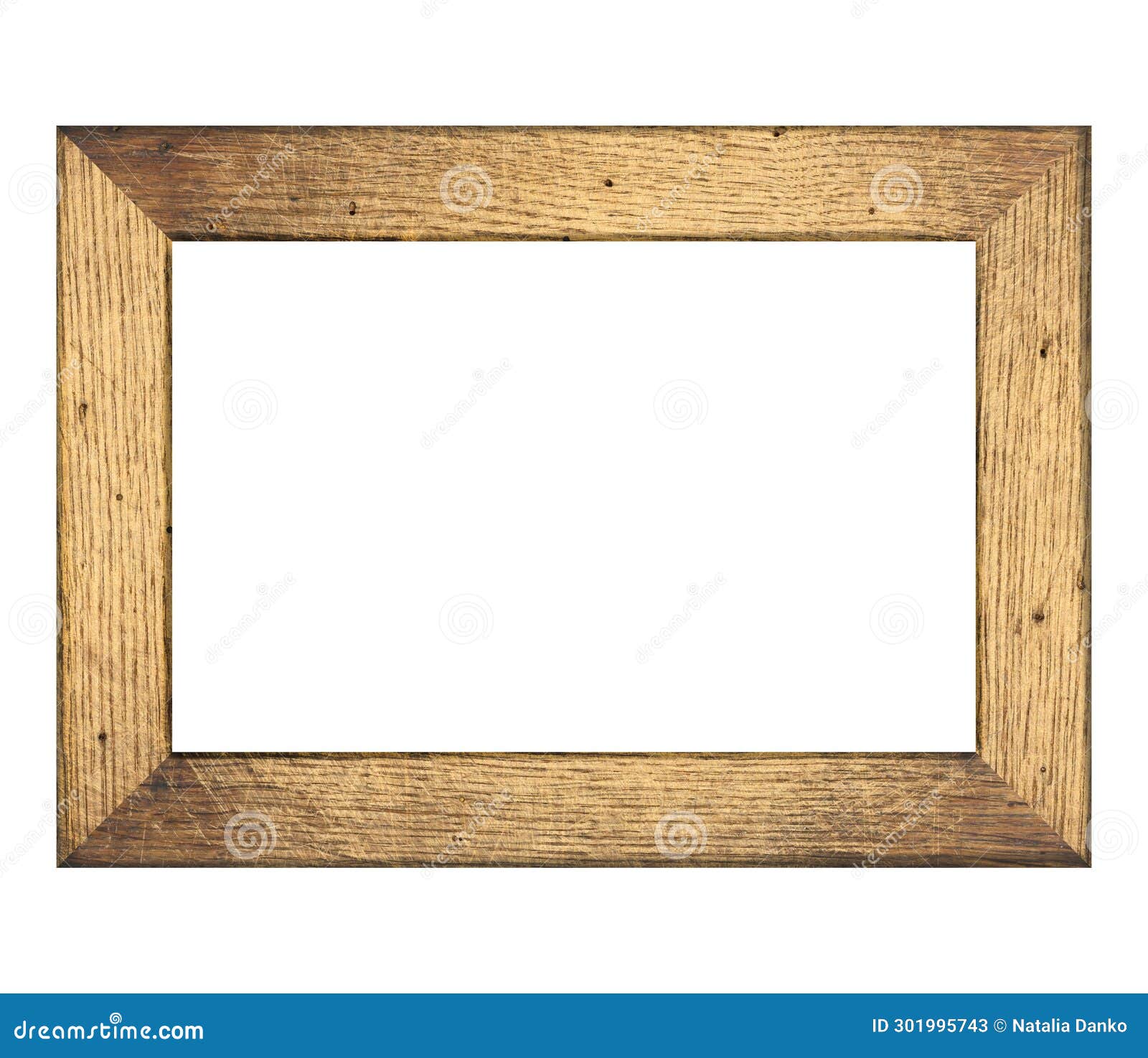 Old Brown Wooden Frame for Paintings and Photos Stock Image - Image of ...