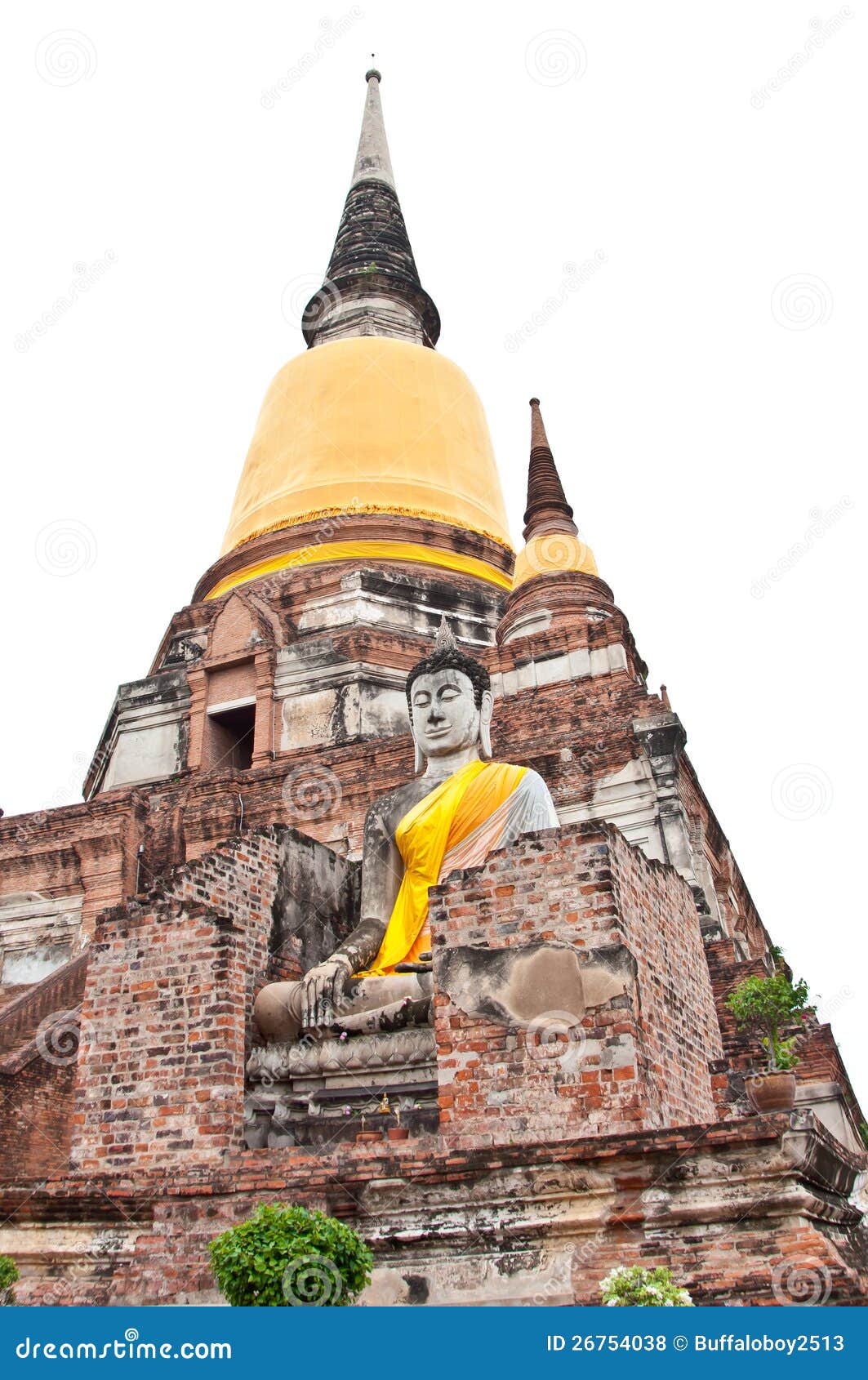 Old Buddha statue stock photo. Image of culture, place - 26754038