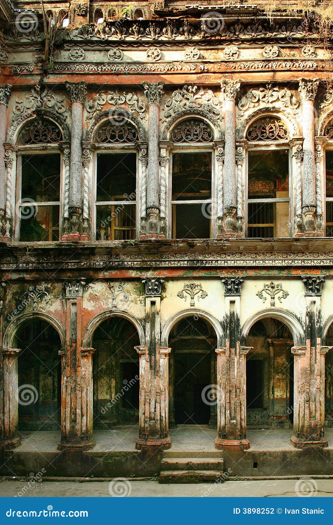 Old building stock photo. Image of wall, pillar, ancient - 3898252