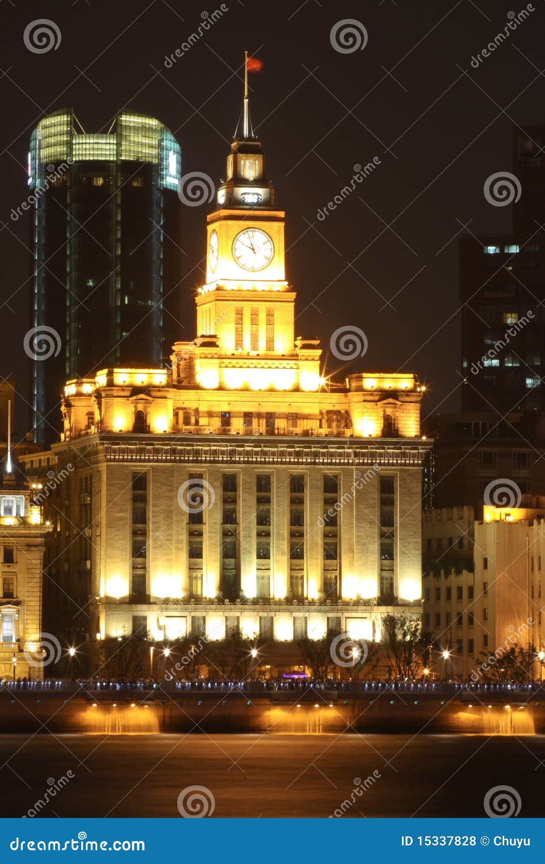 The Old Building at the Bund in Shanghai Stock Photo - Image of ...