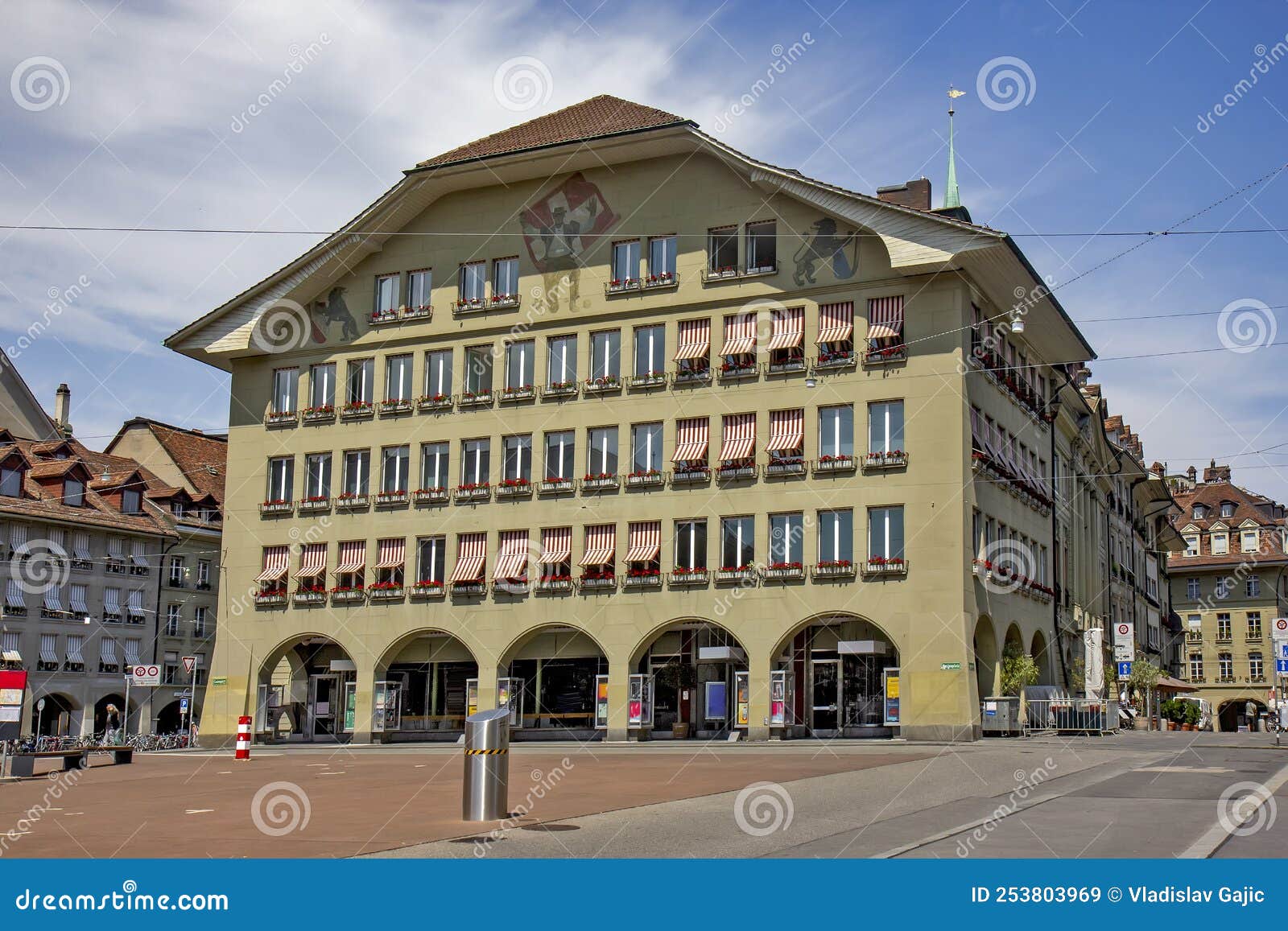 Old Building on the Casino Square in Bern, Switzerland Editorial Stock ...