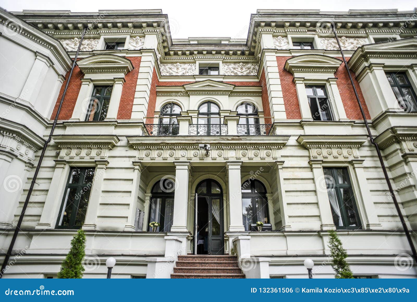 Old Building in Different Colors, Interesting Architecture Stock Photo ...