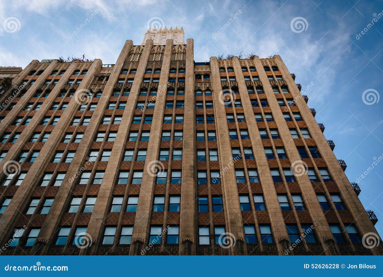 Old Building in Downtown Los Angeles, California. Stock Photo - Image ...