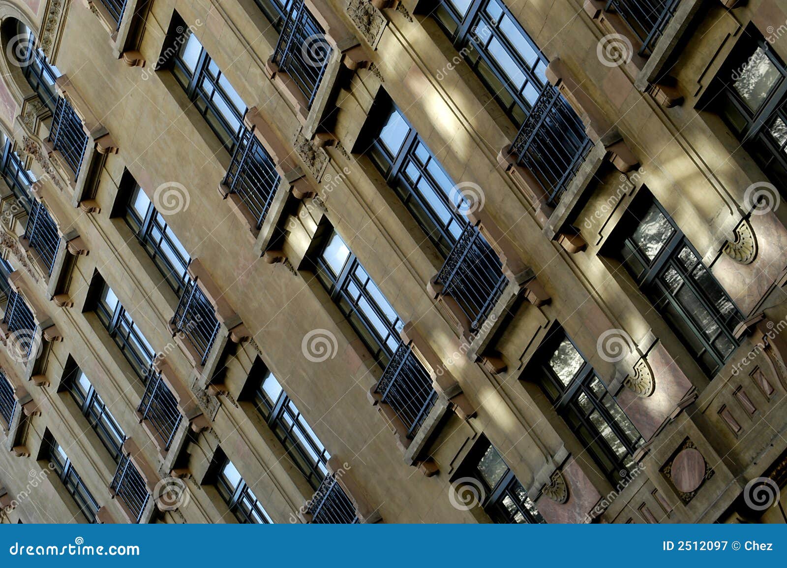 Old building facade stock image. Image of side, istanbul - 2512097