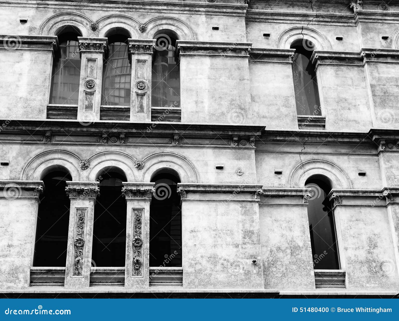 Old Building Facade stock photo. Image of architecture - 51480400