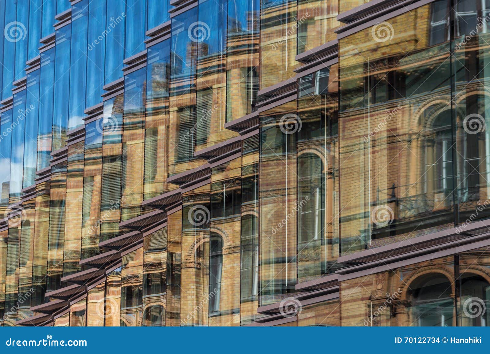 Old Building Facade, New Building Exterior Stock Photo - Image of ...