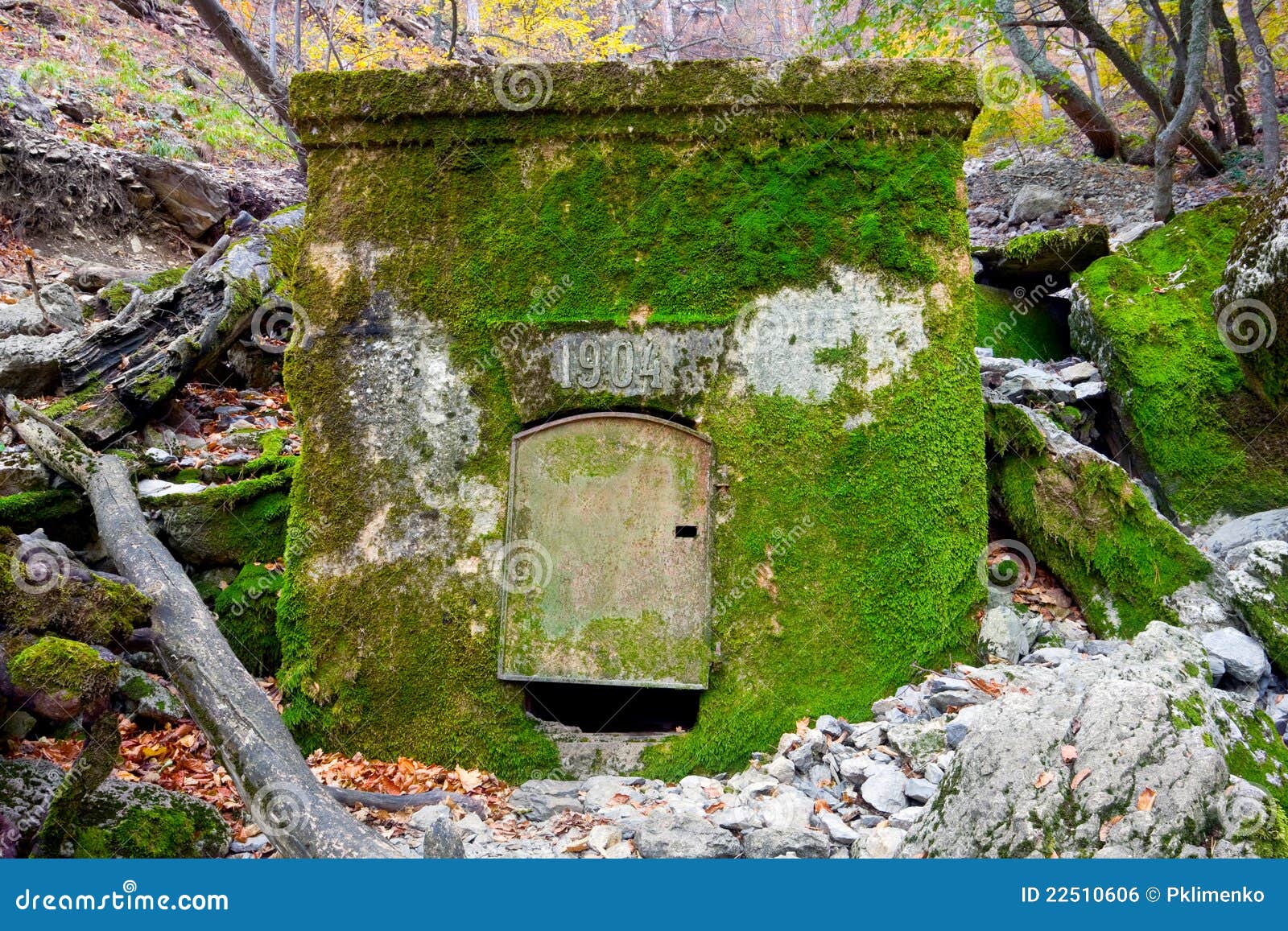 Old building in forest stock photo. Image of scenic, landscape - 22510606