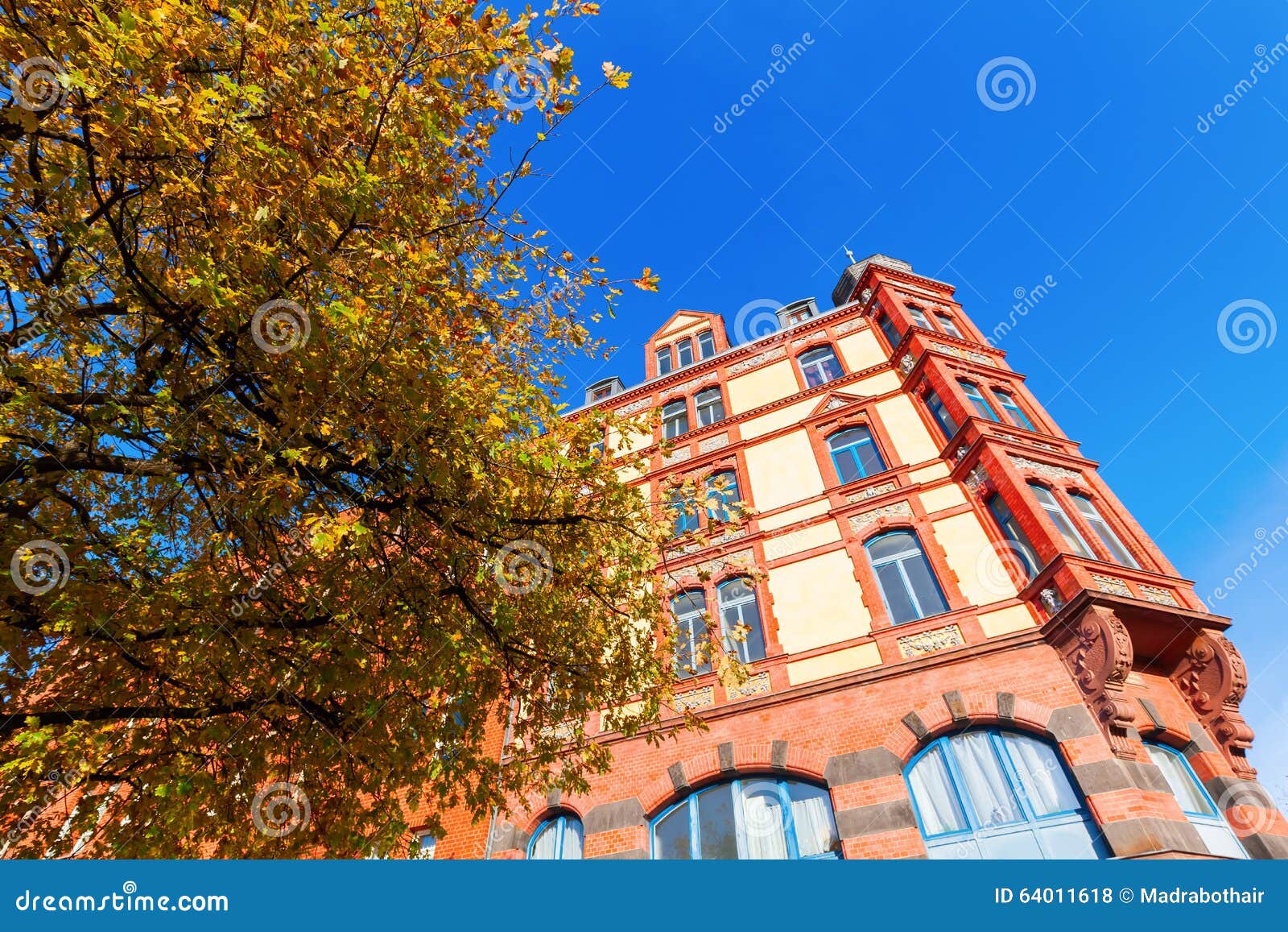 Old Building in Hanover, Germany Stock Photo - Image of hanover, tree ...