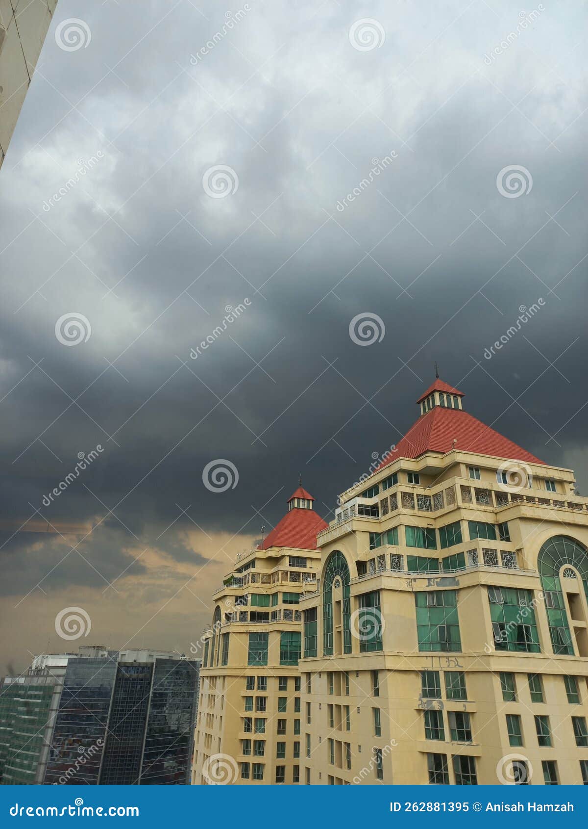 Old Building, Jakarta, Rain, Cloud Stock Image - Image of rain ...