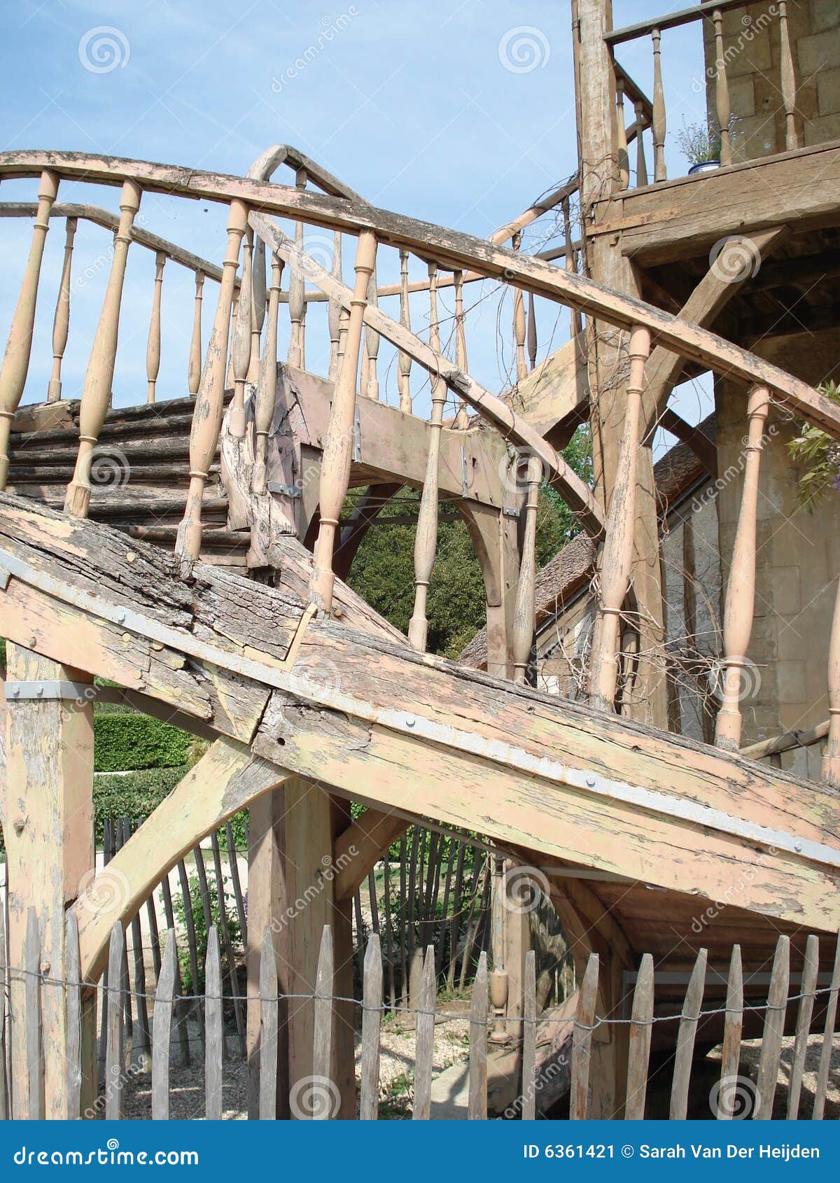 Old Building, Marie Antionettes Hamlet, Versaille Stock Image - Image ...