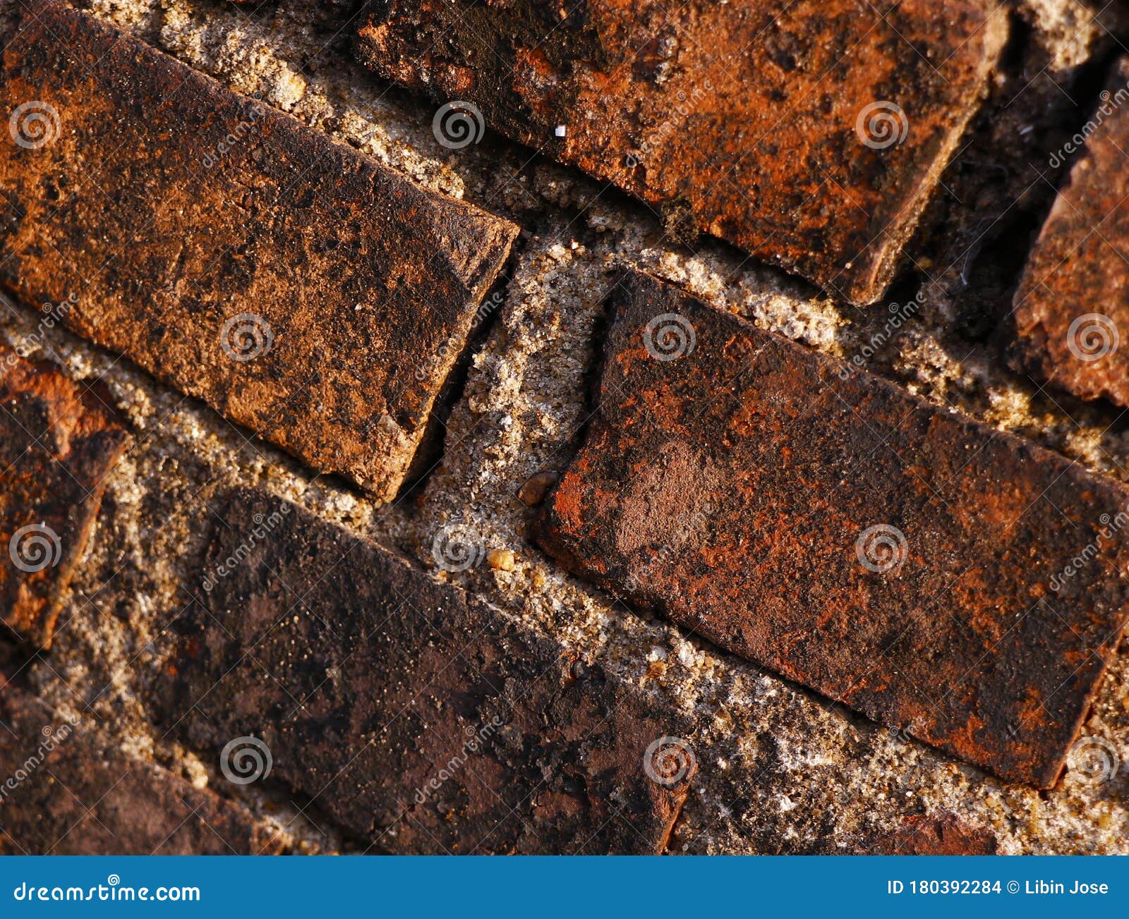 Old Building Material Clay Bricks Patterns Stock Photo - Image of block ...