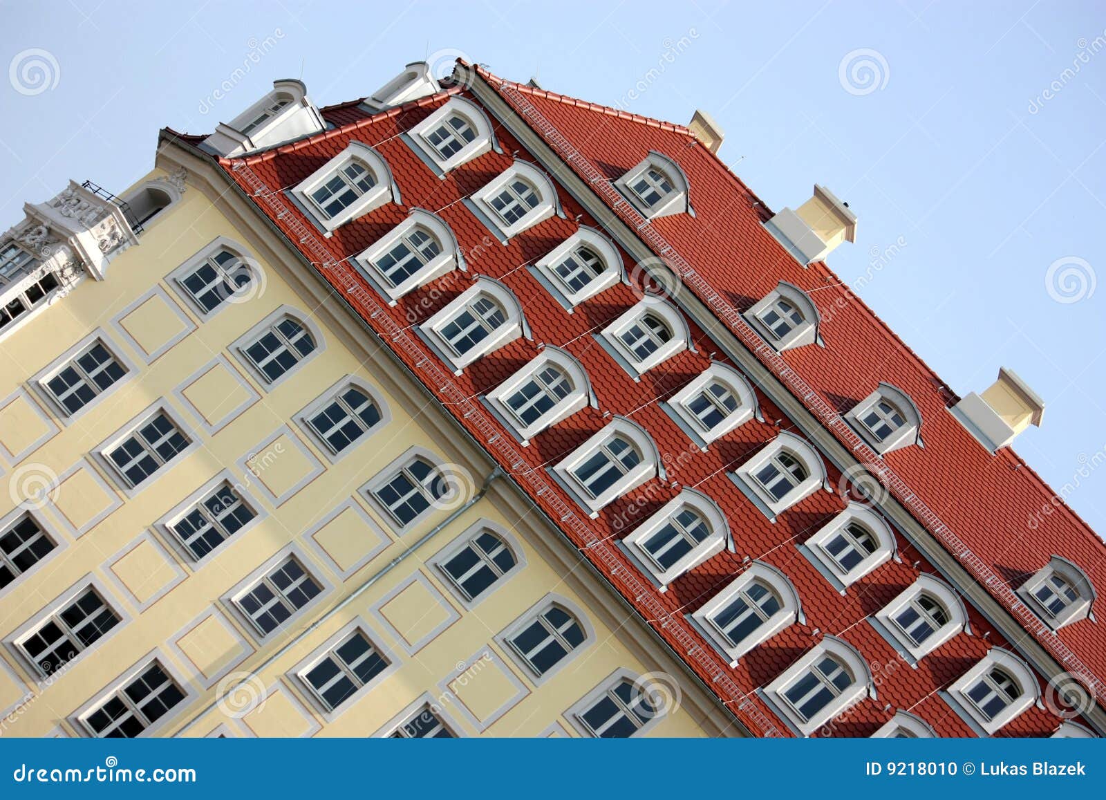 Old Building with a Modern Exterior Stock Photo - Image of modern ...