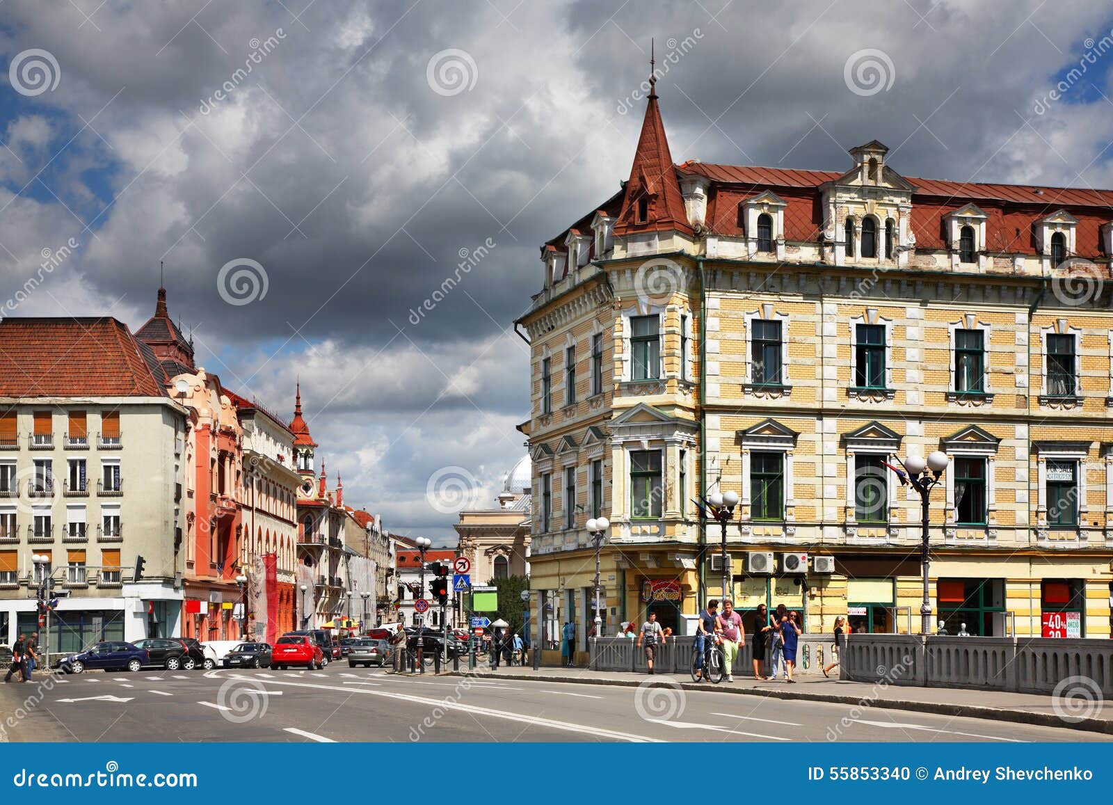 Old Building in Oradea. Romania Editorial Image - Image of bihor ...