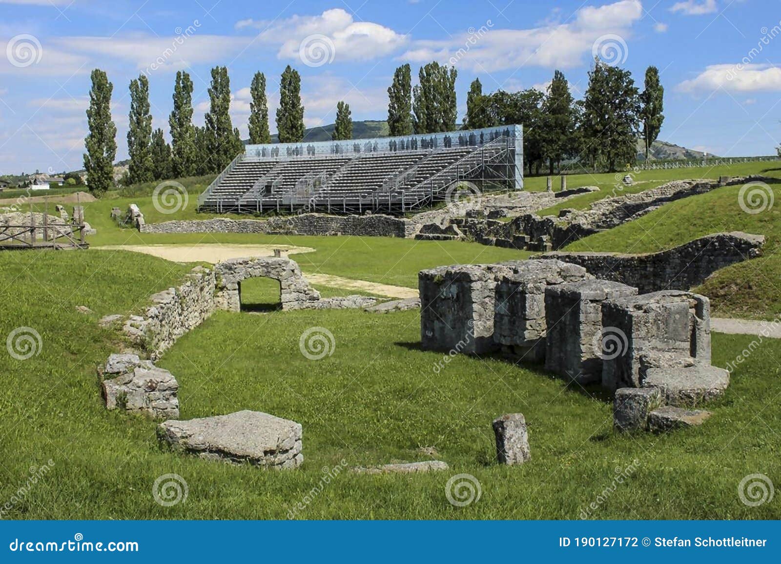 An Old Building Outside the City Stock Photo - Image of history ...