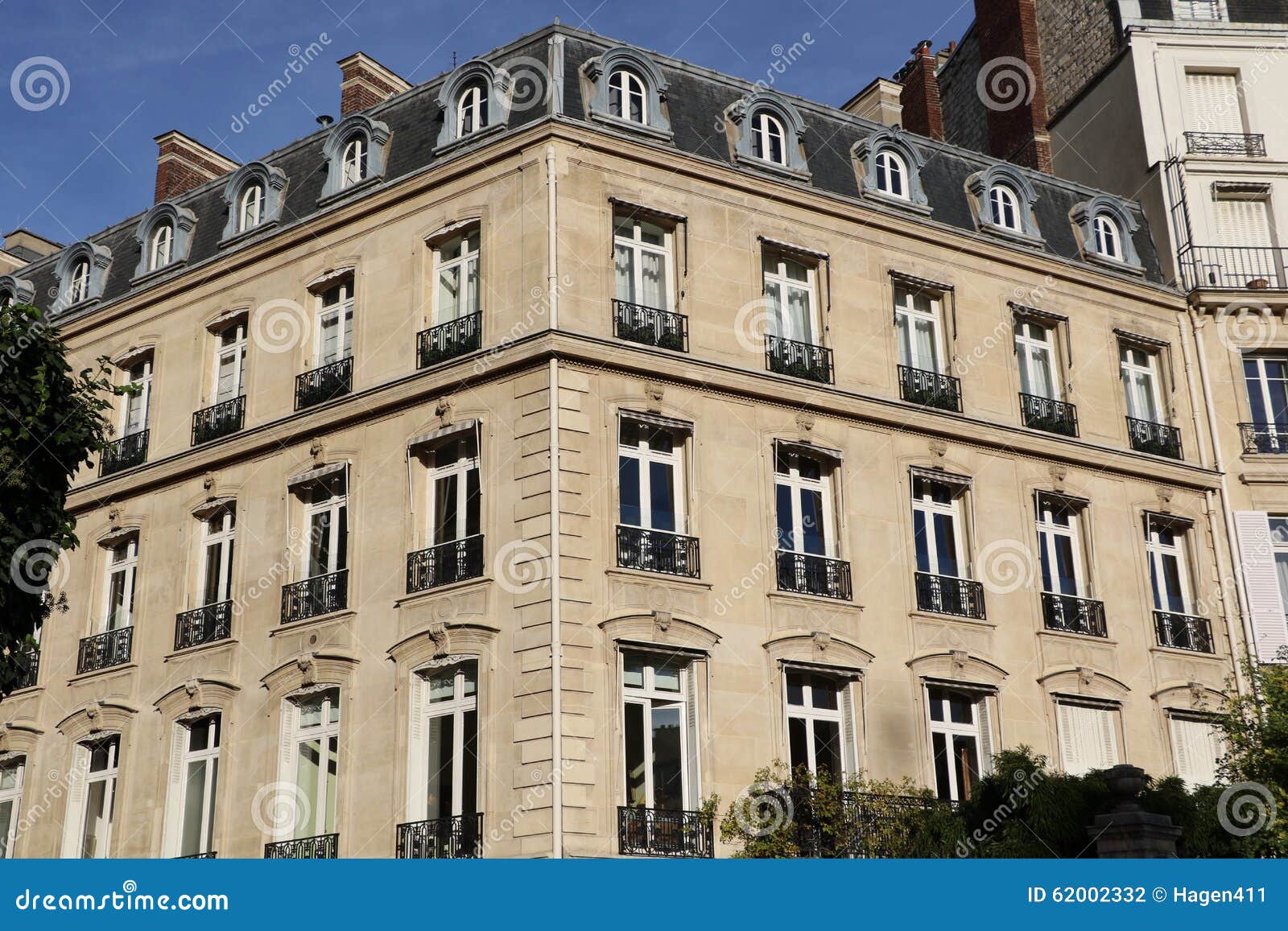 Old building in Paris stock photo. Image of guide, paris - 62002332